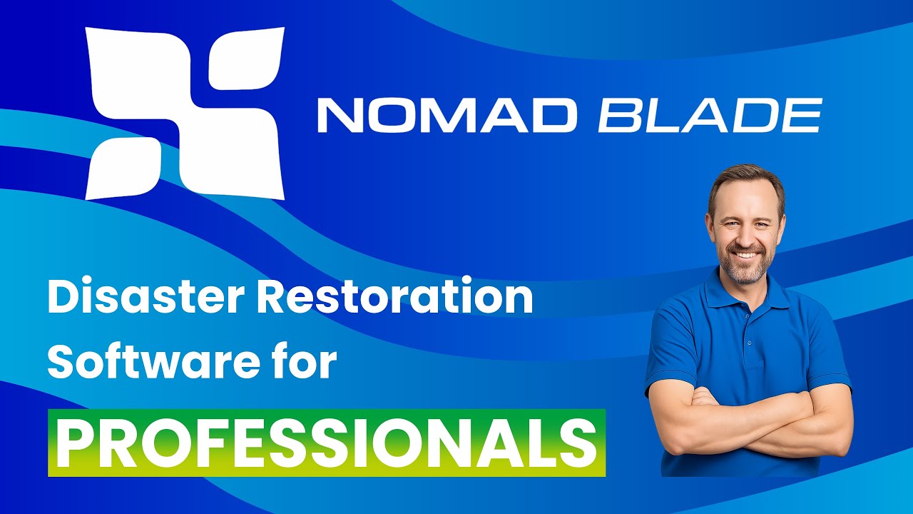 Nomad Blade - Disaster Restoration Software - YouTube