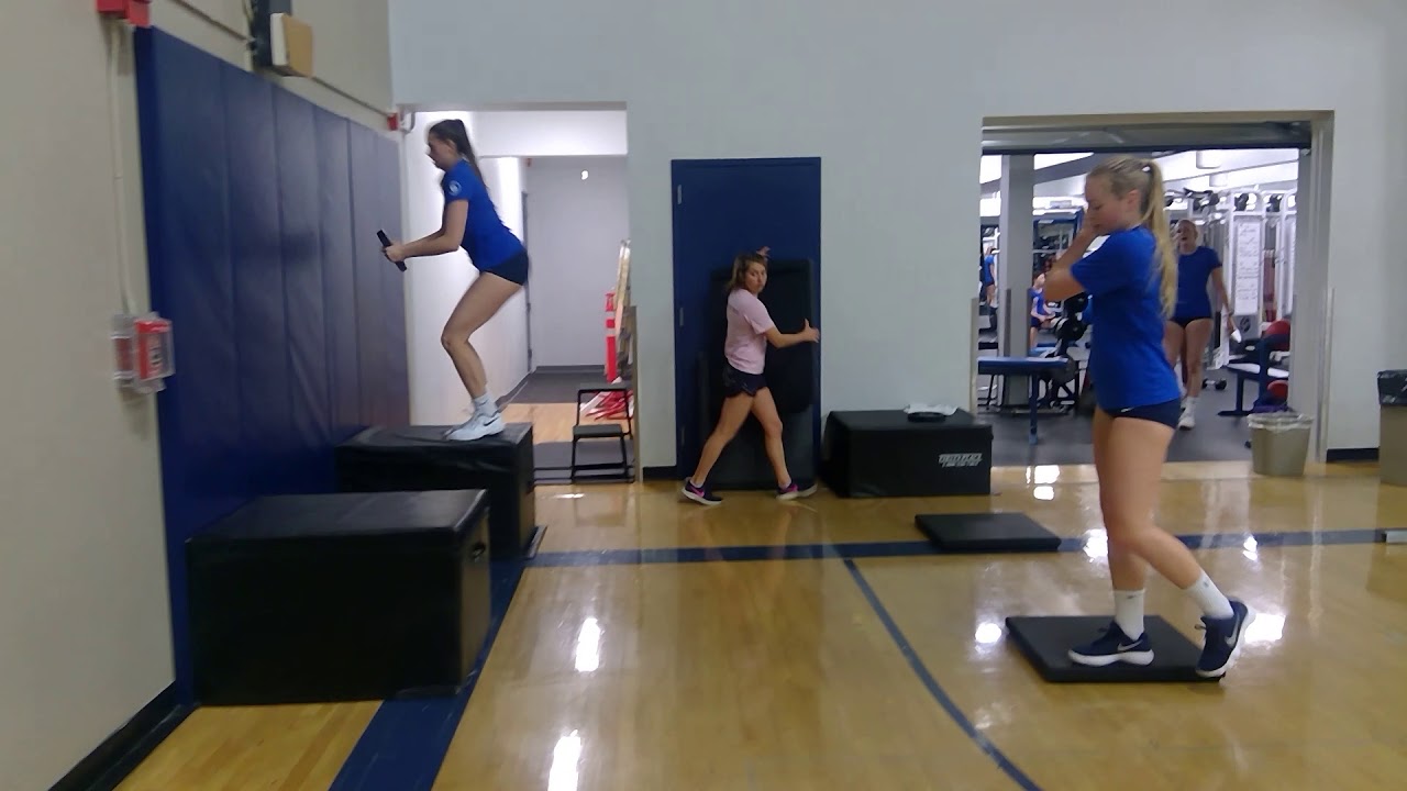 Canoe Snatch-Stepthru-Box Jump - YouTube