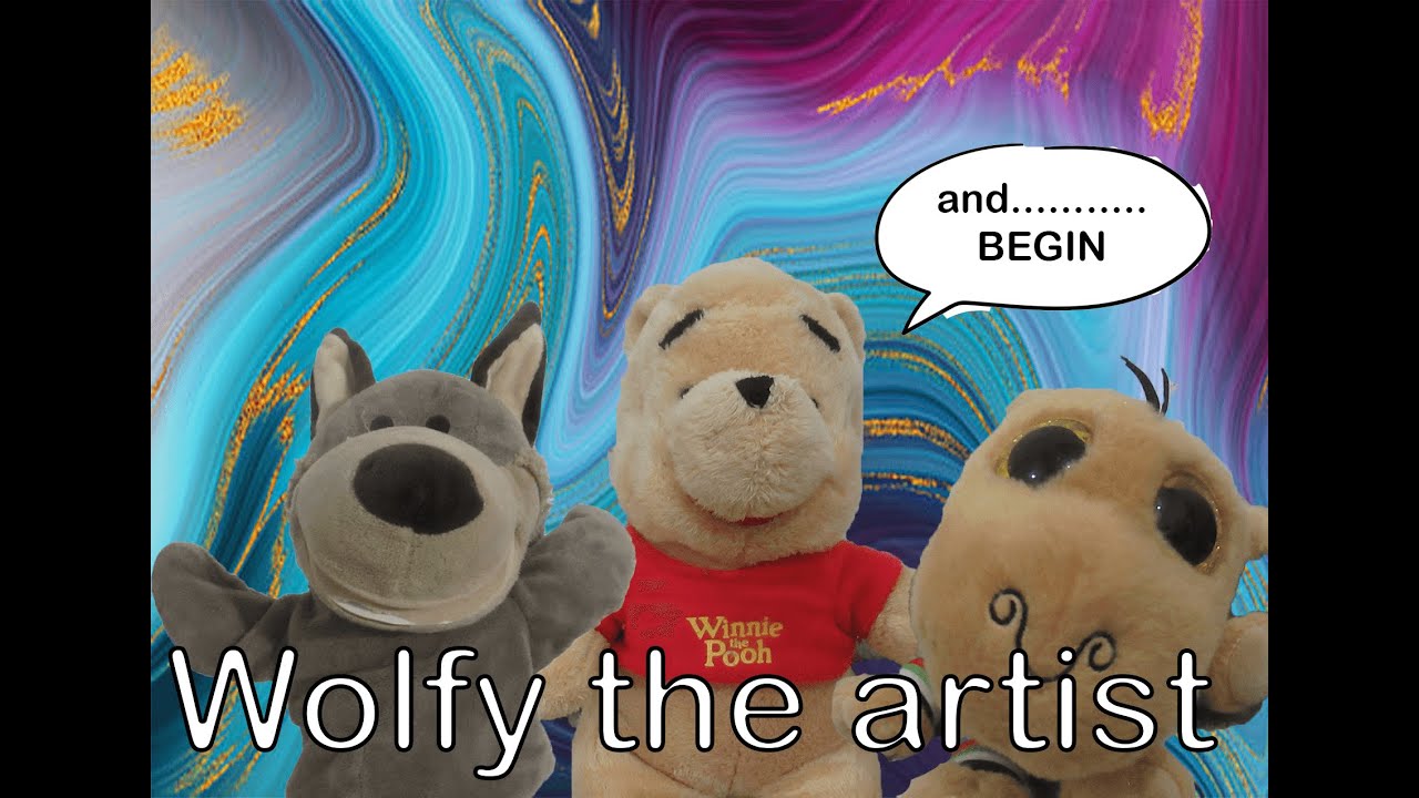 Wolfy The Artist! | Brain Drain Puppets - YouTube