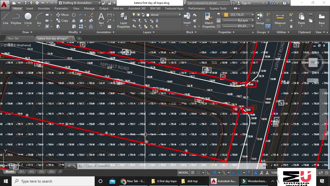 Average with Auto cad - YouTube