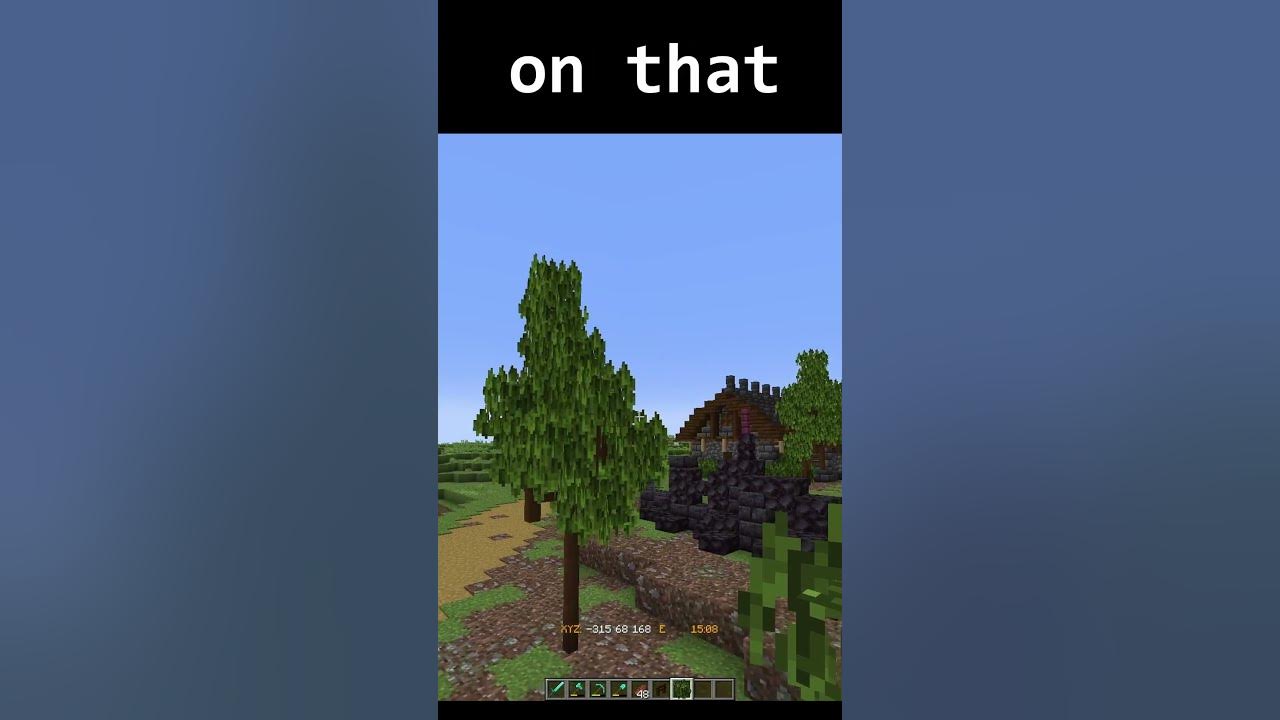 30 Second Small Custom Tree Tutorial! - YouTube