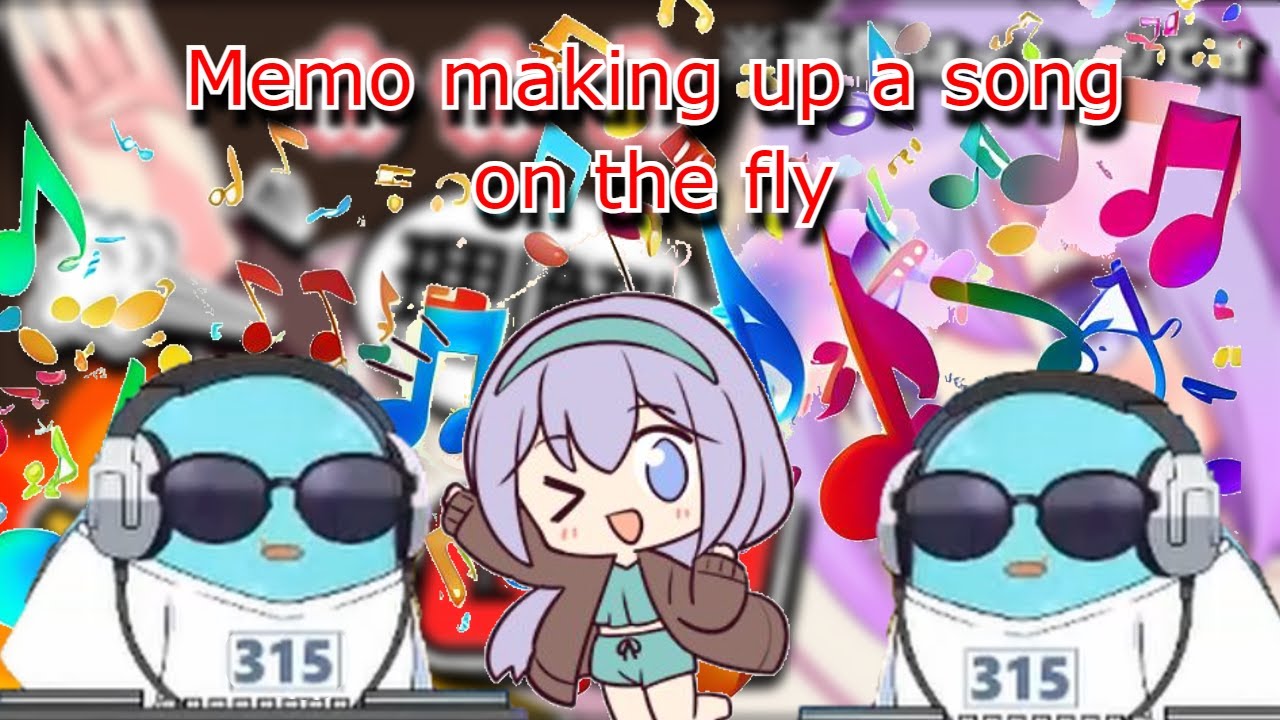 vtuber Utakata Memory makes up a Lily Memo song while playing Go in ...