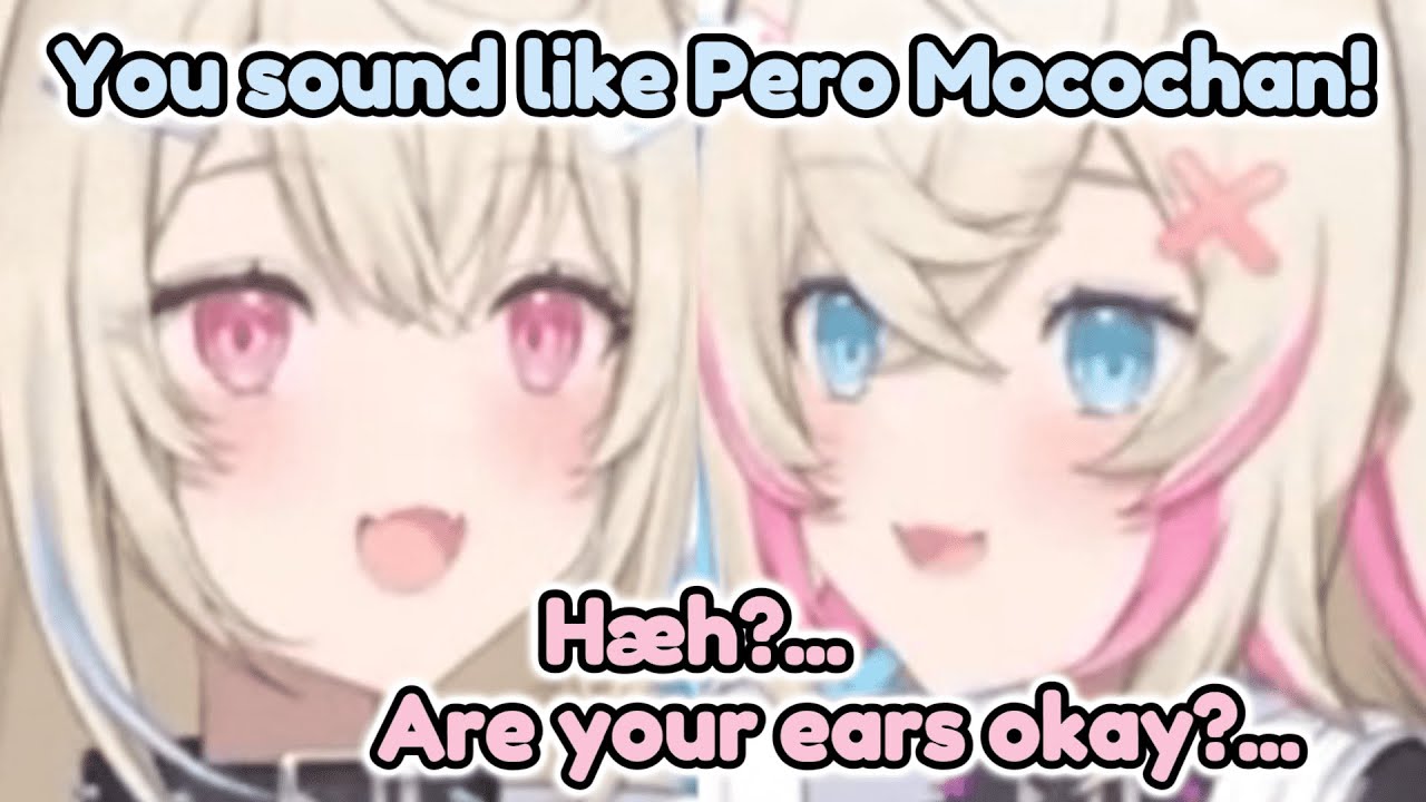 Mococo sounds like Pero?! [hololive / fuwamoco] - YouTube