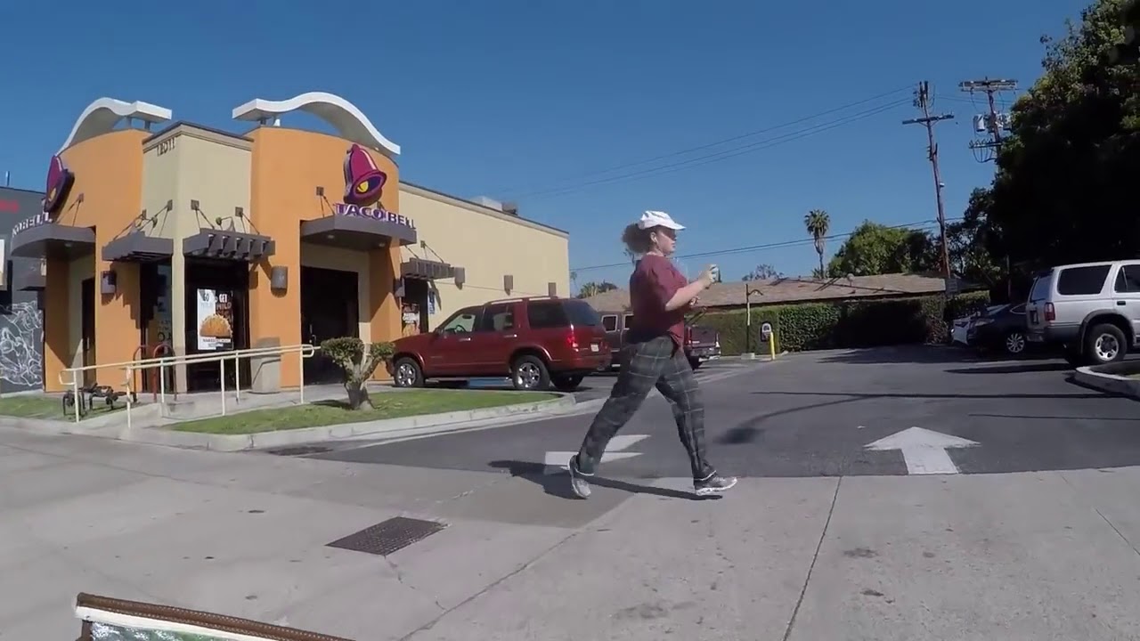 Mobility Mary Gets Checked By Dude After She Claims He Almost Hit Her ...