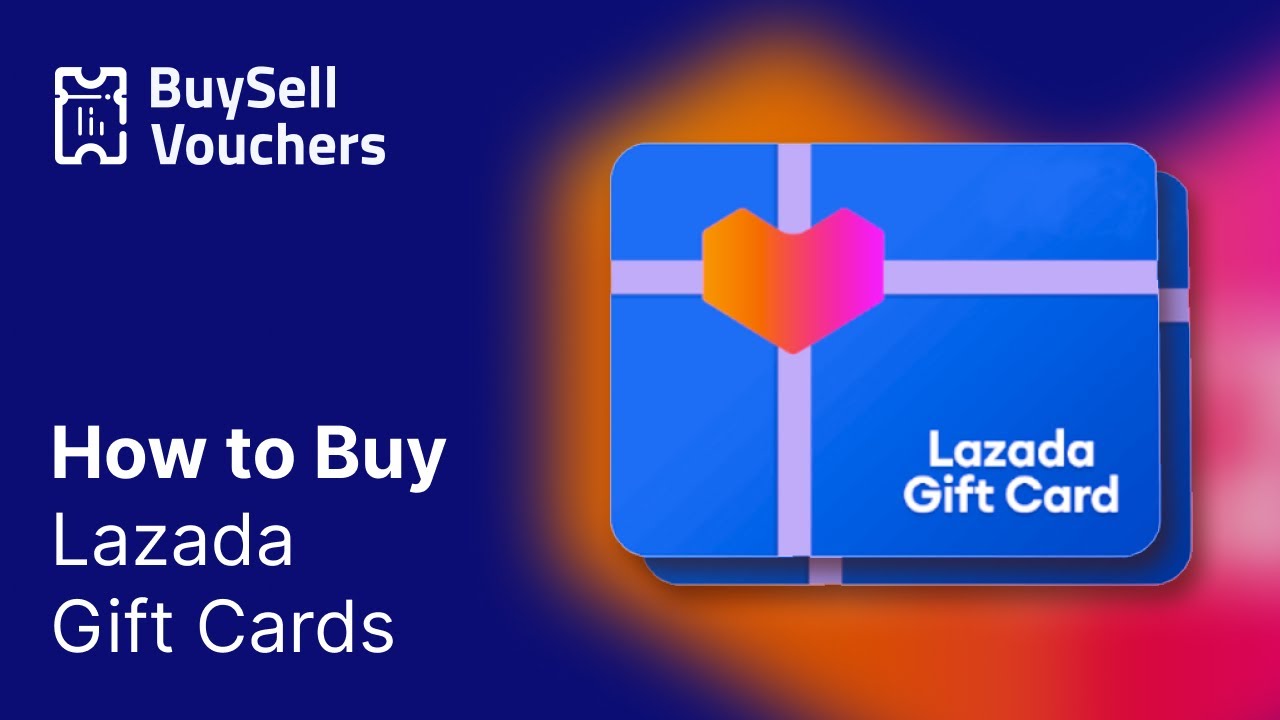 How to Buy Lazada Gift Cards | Purchaser Guide - YouTube
