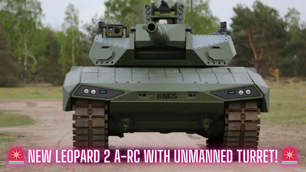 🚨 New Leopard 2 A-RC with Unmanned Turret! 🚨 - YouTube