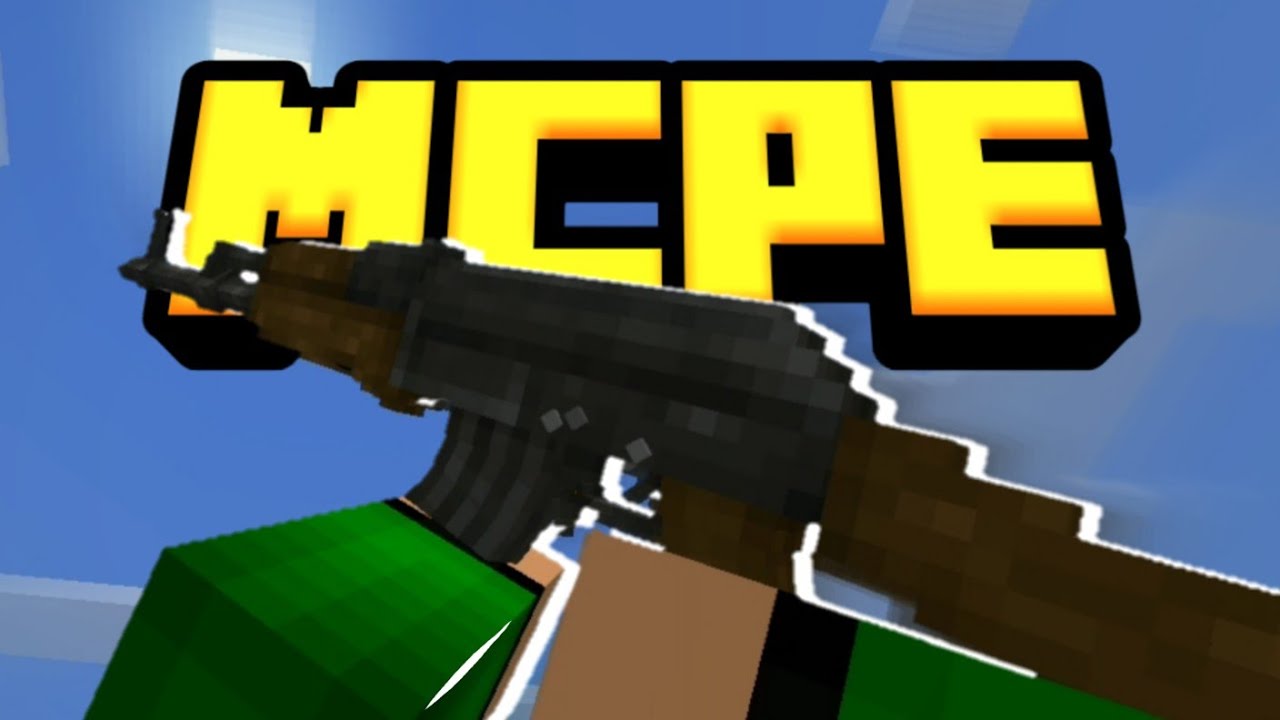 Best Gun Addon in MCPE?! | Radium's Armament v1.1 Addon! - YouTube