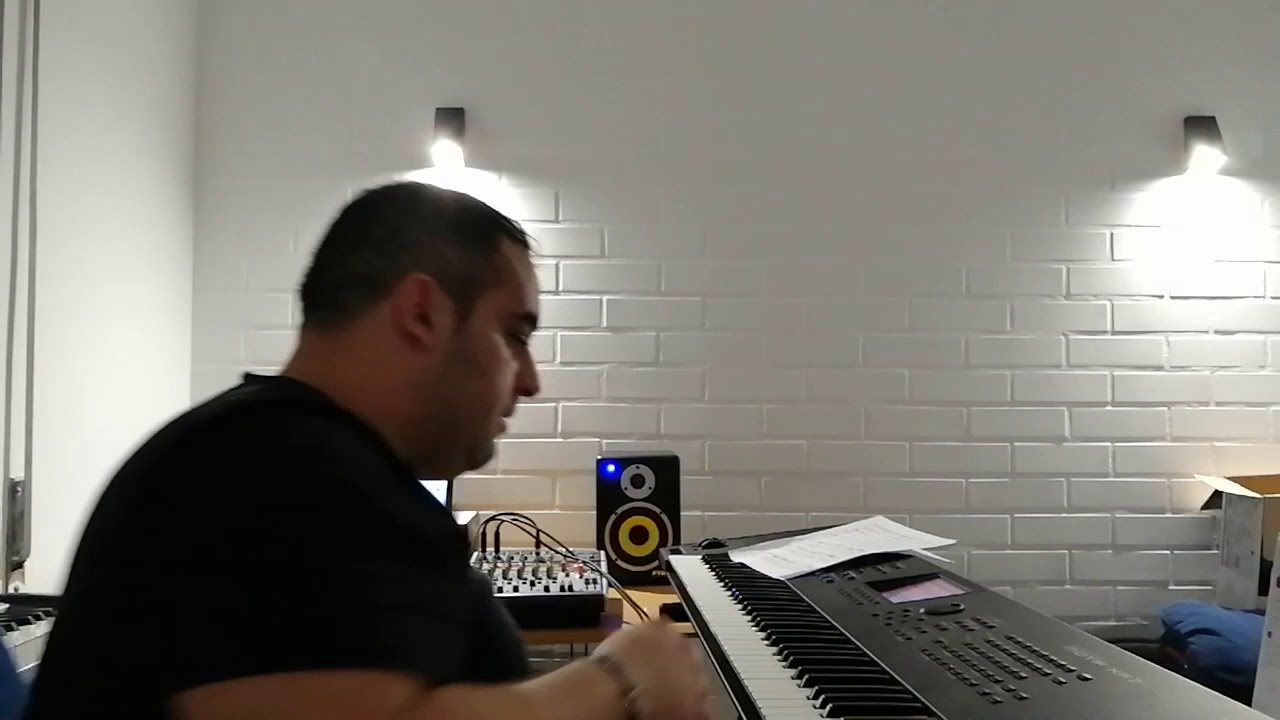 Fear of the dark guitar solo keyboard - YouTube