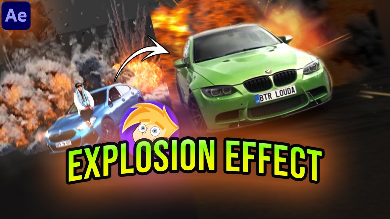 Jry Media's Explosion Effect in After Effects - YouTube