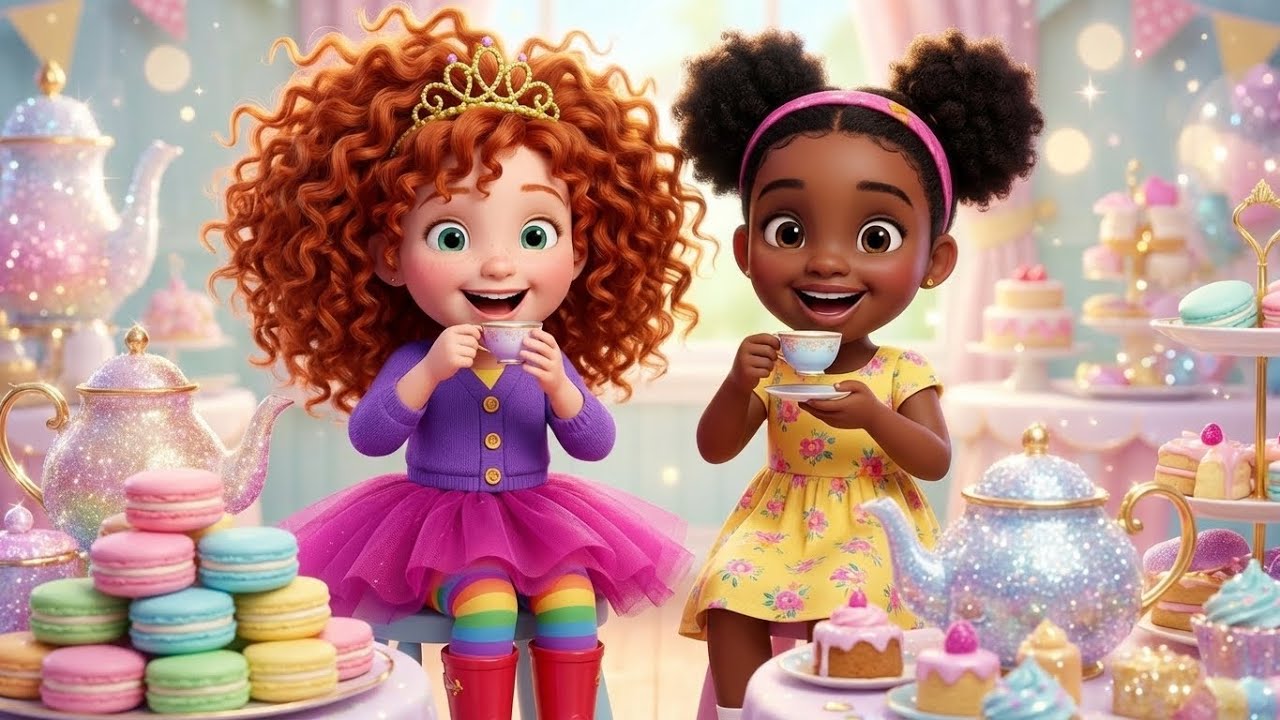 Ooh La La! Fancy Nancy’s Most Exquisite Tea Party Makeover Ever! ☕ ...