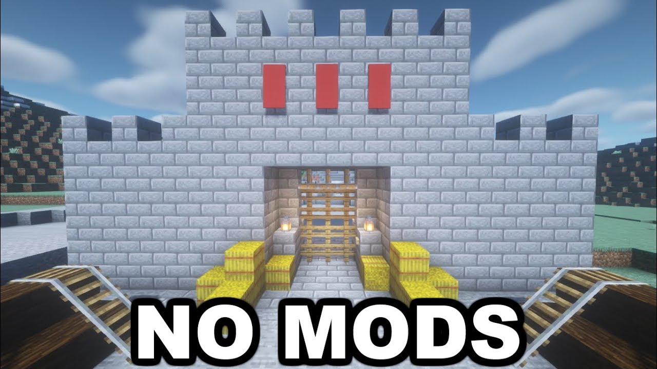 How to Make Automatic Castle Gate in Minecraft 1.19/1.20 - YouTube