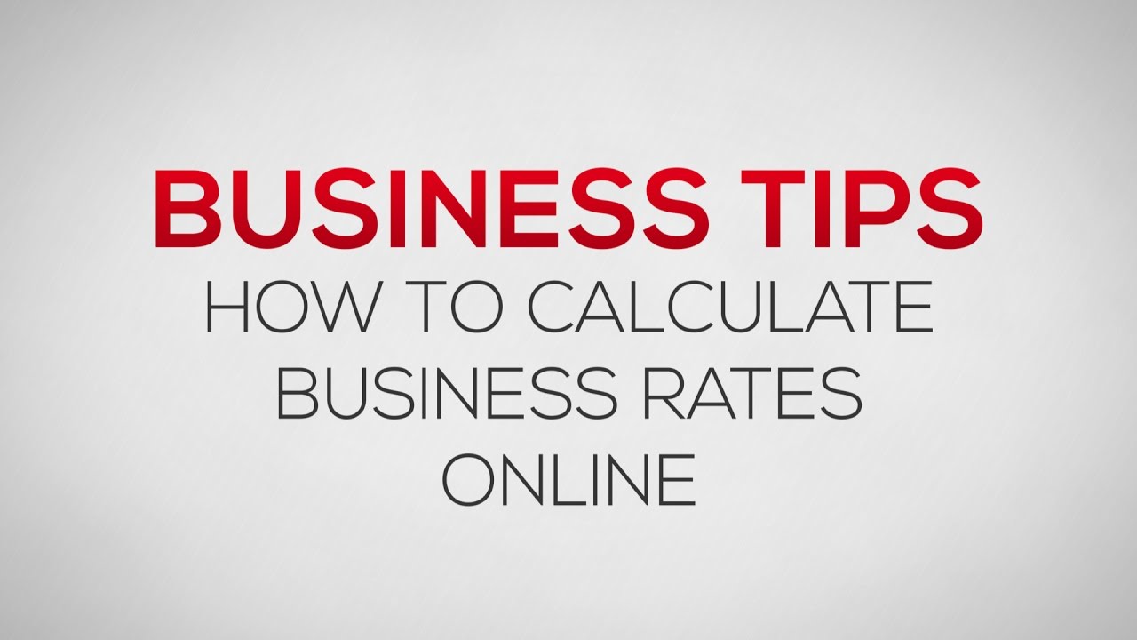 How To Calculate Business Rates Online Business Tips YouTube how-to-calculate-business-rates-online-business-tips-youtube