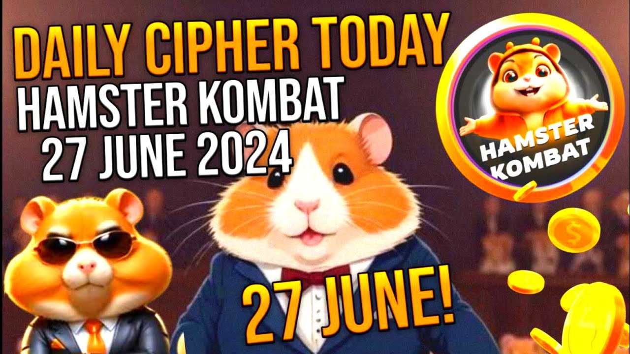 Daily Cipher Today 27 June - Sandi Harian Hamster Kombat Hari Inil ...
