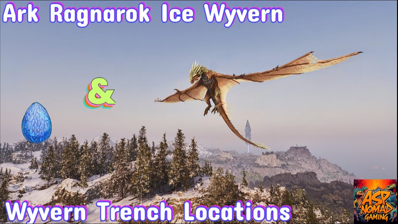 Ark Ragnarok's Ice Wyvern Egg Spots You Need to See! - YouTube