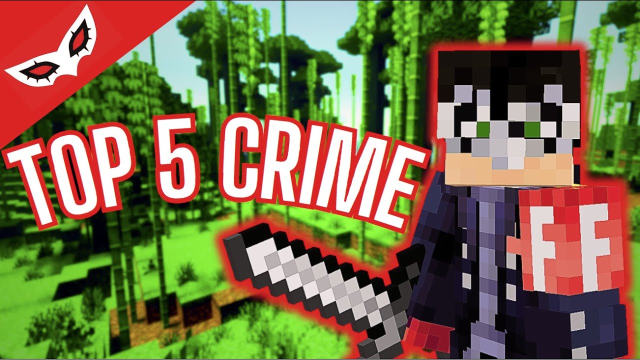Top 5 Crimes Portrayed in Minecraft - YouTube