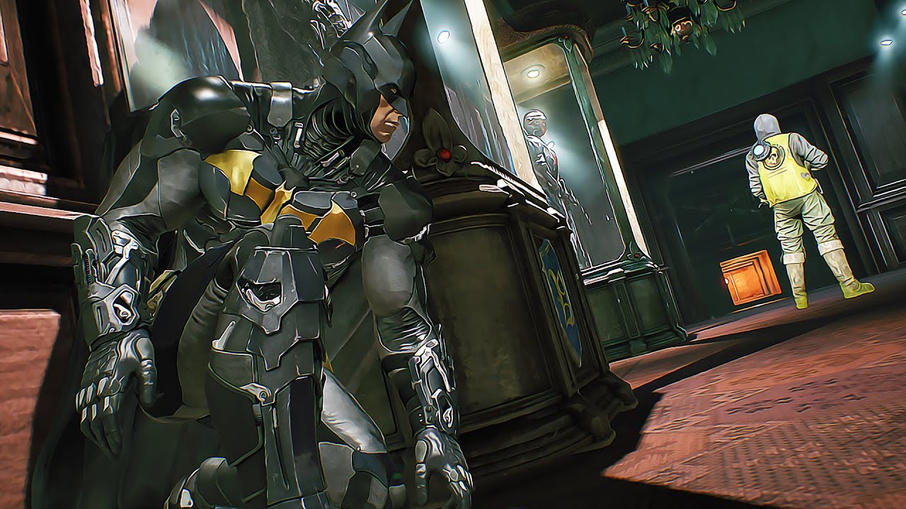 When Batman plays hide & seek in his house.. PERFECT Wayne Manor ...