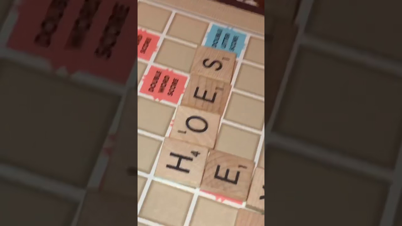 Scrabble gone wrong - YouTube