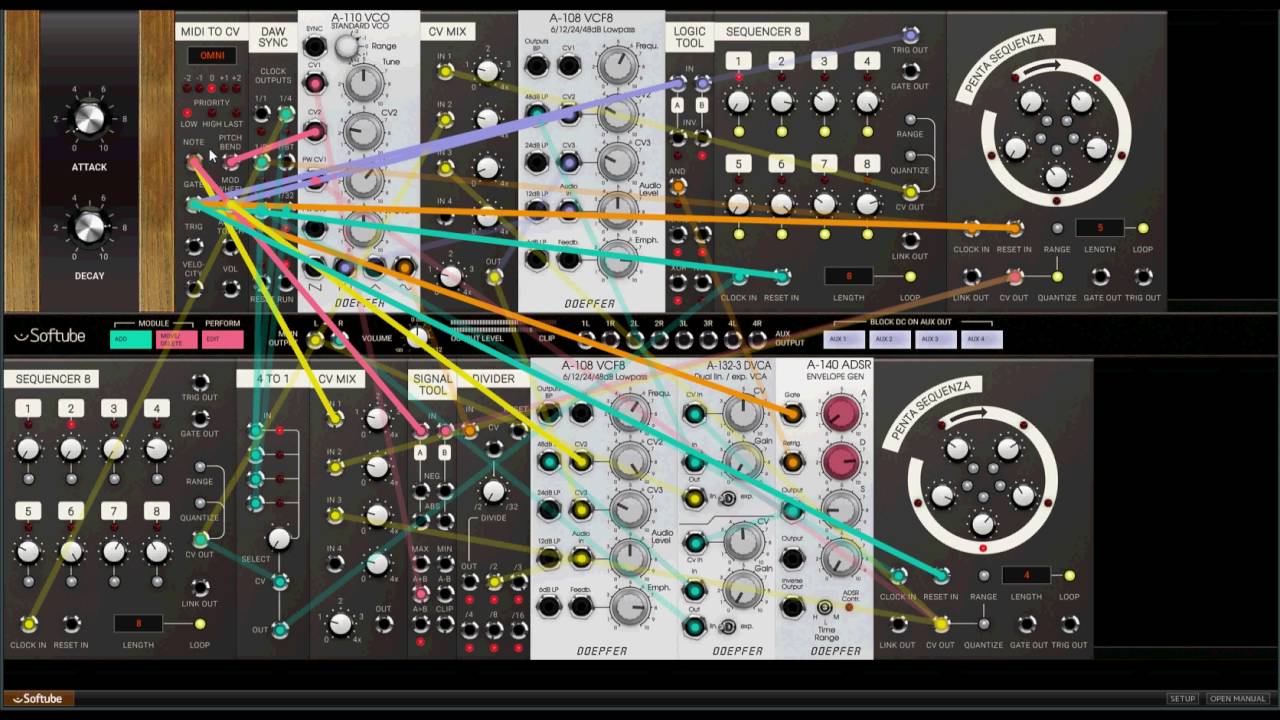 Softube Modular Presets Seq Melodic - YouTube
