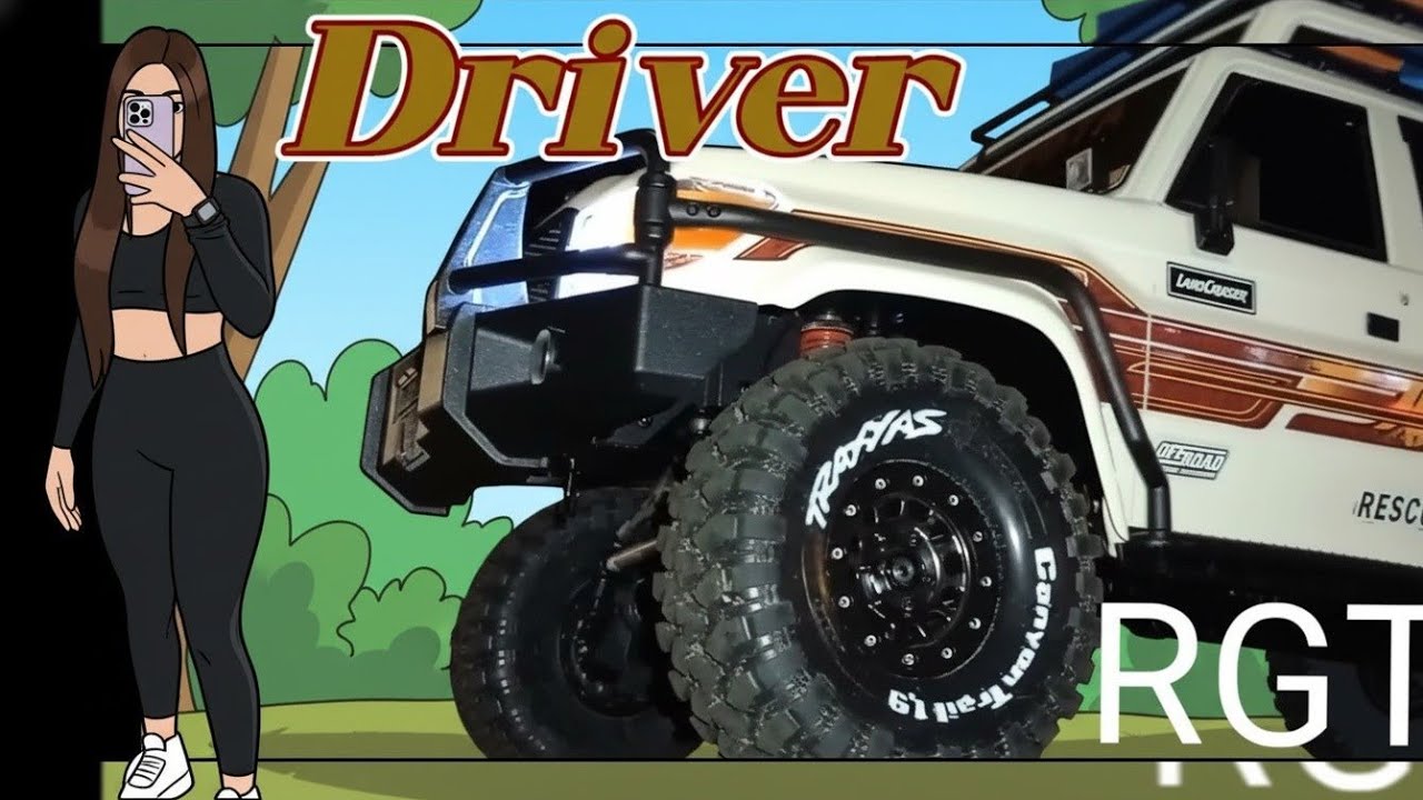 RC TOYOTA LC 𝑹𝑮𝑻 TRAILER 𝗢𝘃𝗲𝗿𝘀𝗶𝘇𝗲 LOAD 𝘾𝙧𝙖𝙬𝙡𝙚𝙧🎄🔴 - YouTube