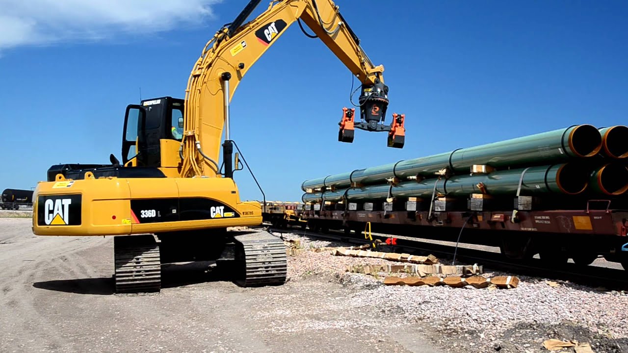 Unloading Pipe-Upton - YouTube
