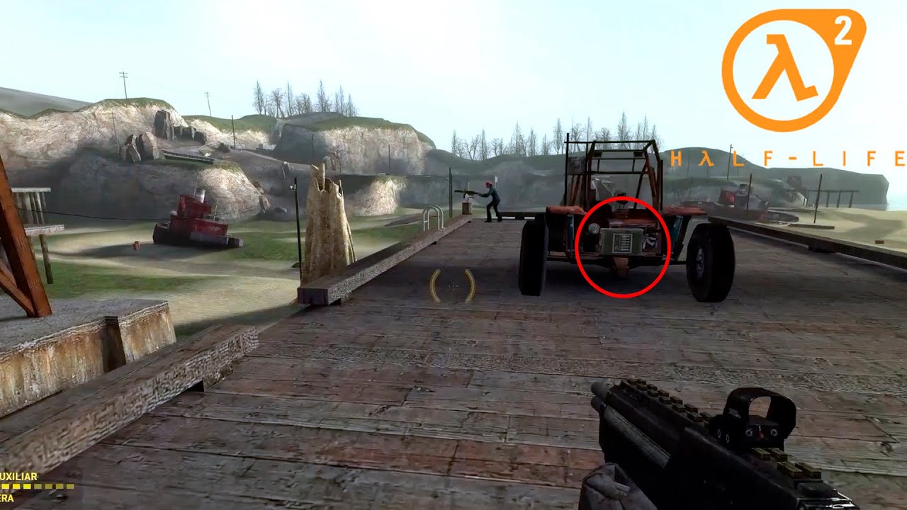 Half life 2 | Tenemos un arma que dispara rayos laser y nos siguen las ...