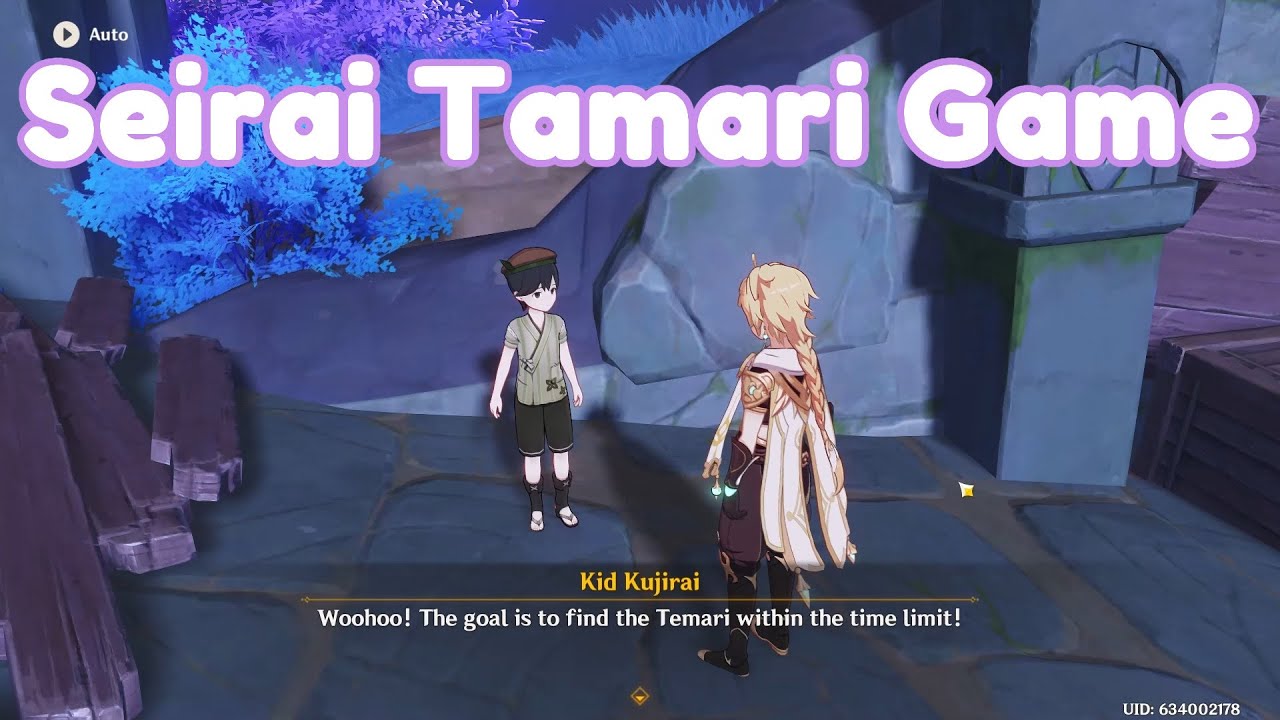 『Genshin Impact』Seirai Island Tamari Game - YouTube