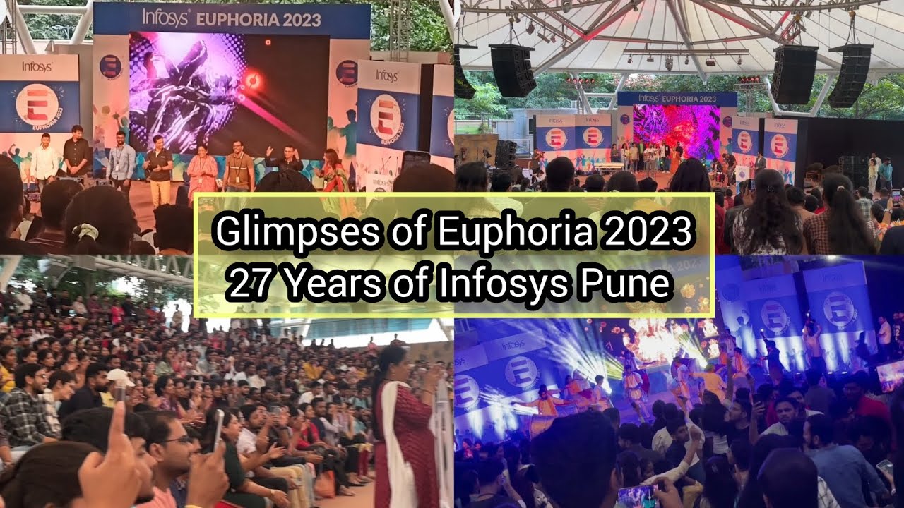 Glimpses of Euphoria 2023 | Infosys Pune | Foundation Day | Infosys ...