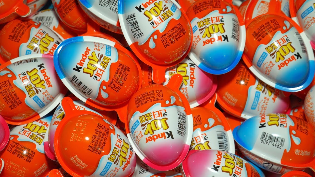 500 Kinder Surprise Eggs | ASMR Satisfying video | A Lot of Candy - YouTube