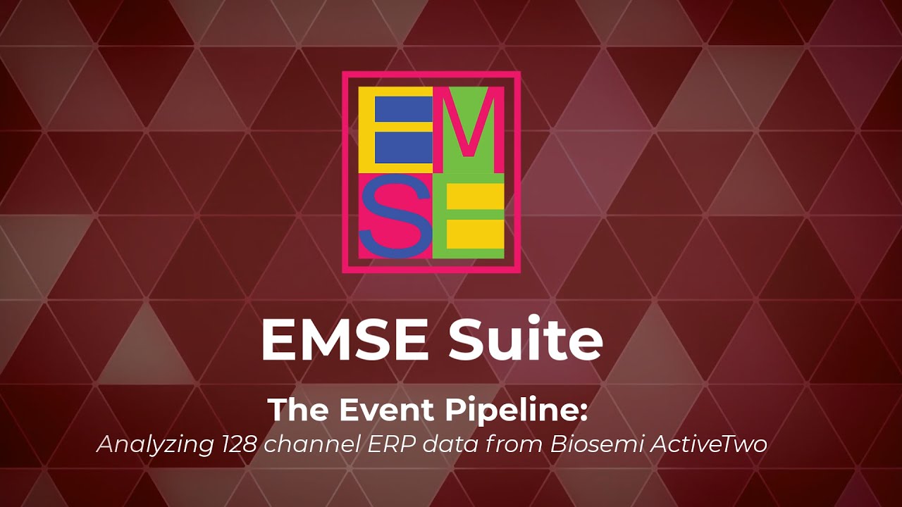 CortechSplanations - EMSE Event Pipeline: Analyzing 128 channel ERP ...