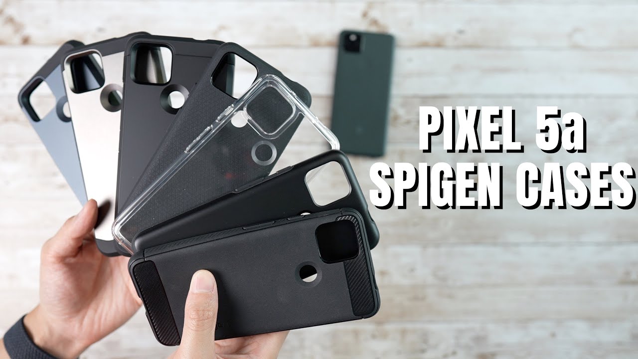 Google Pixel 5a / Spigen Cases Review - YouTube