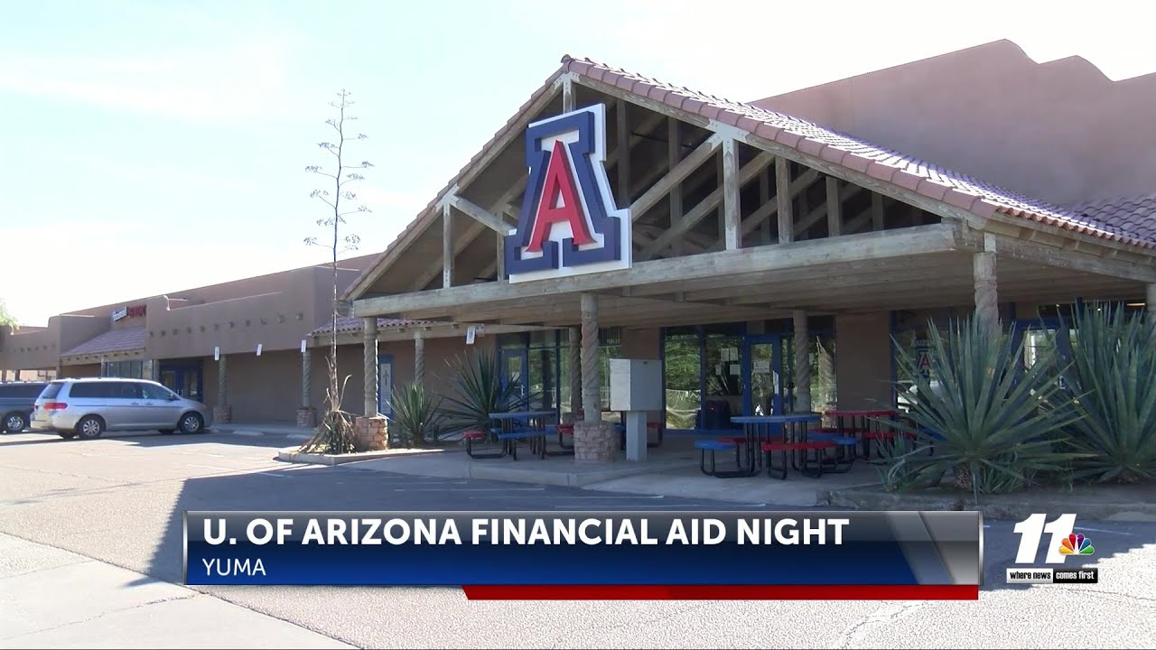 University of Arizona in Yuma hosts financial aid night - YouTube