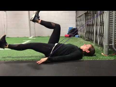Dead Bug Variation: Straight Leg Drop - YouTube