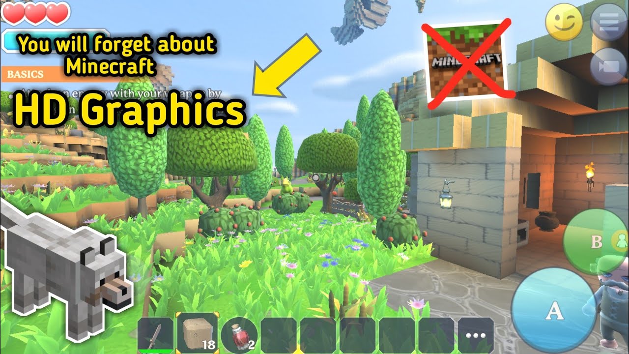 Hd Minecraft Game ?! Minecraft High graphics. Like Minecraft best ...