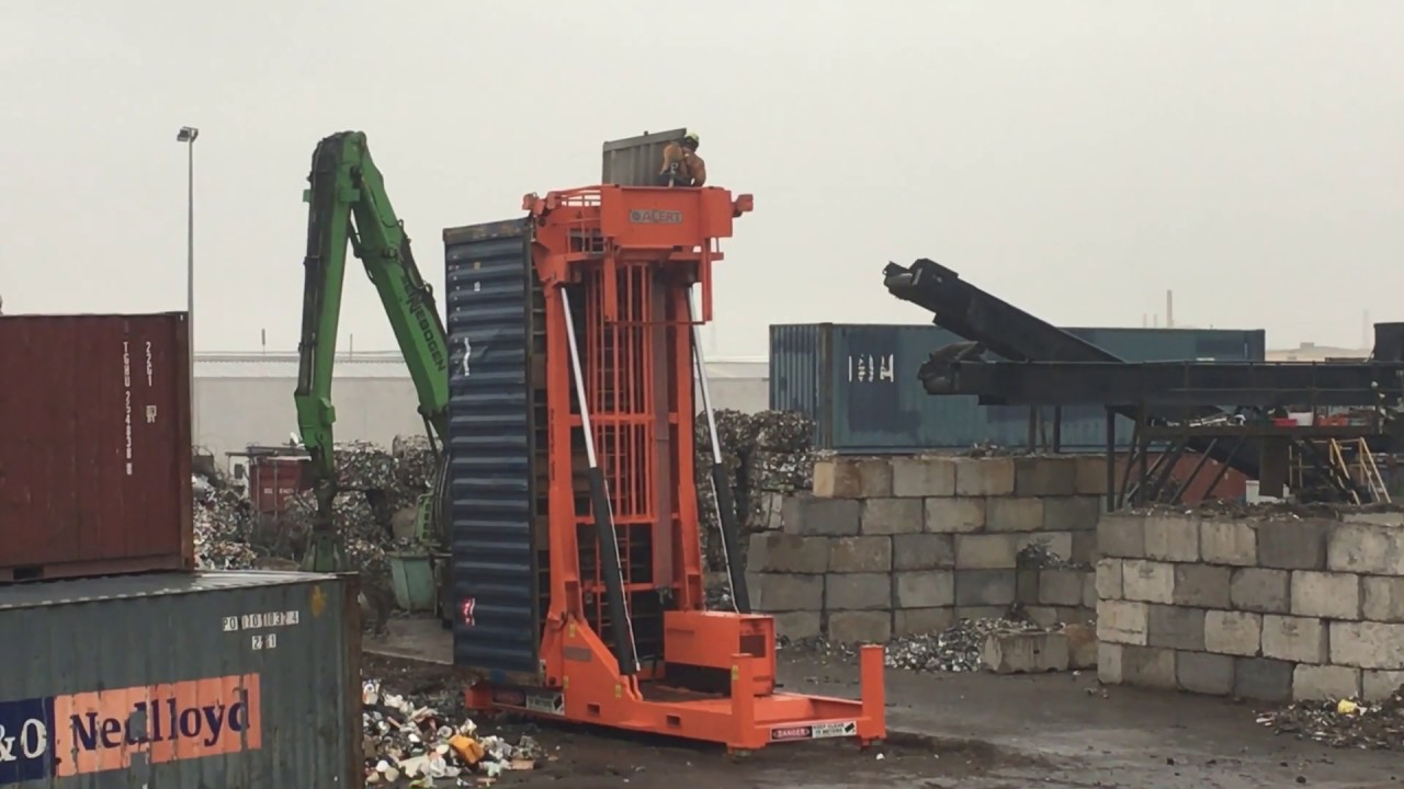 5 Alert Container Tilter ACT9020 Closing Box - YouTube