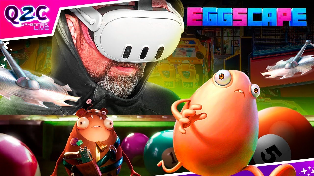 Eggscape: A Mixed Reality Title Coming to Quest - YouTube
