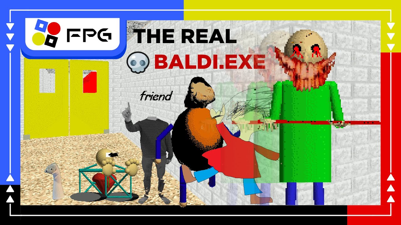 HE PASSES THROUGH WALLS...!! | THE REAL BALDI.EXE - Baldi's Basics Mod - YouTube