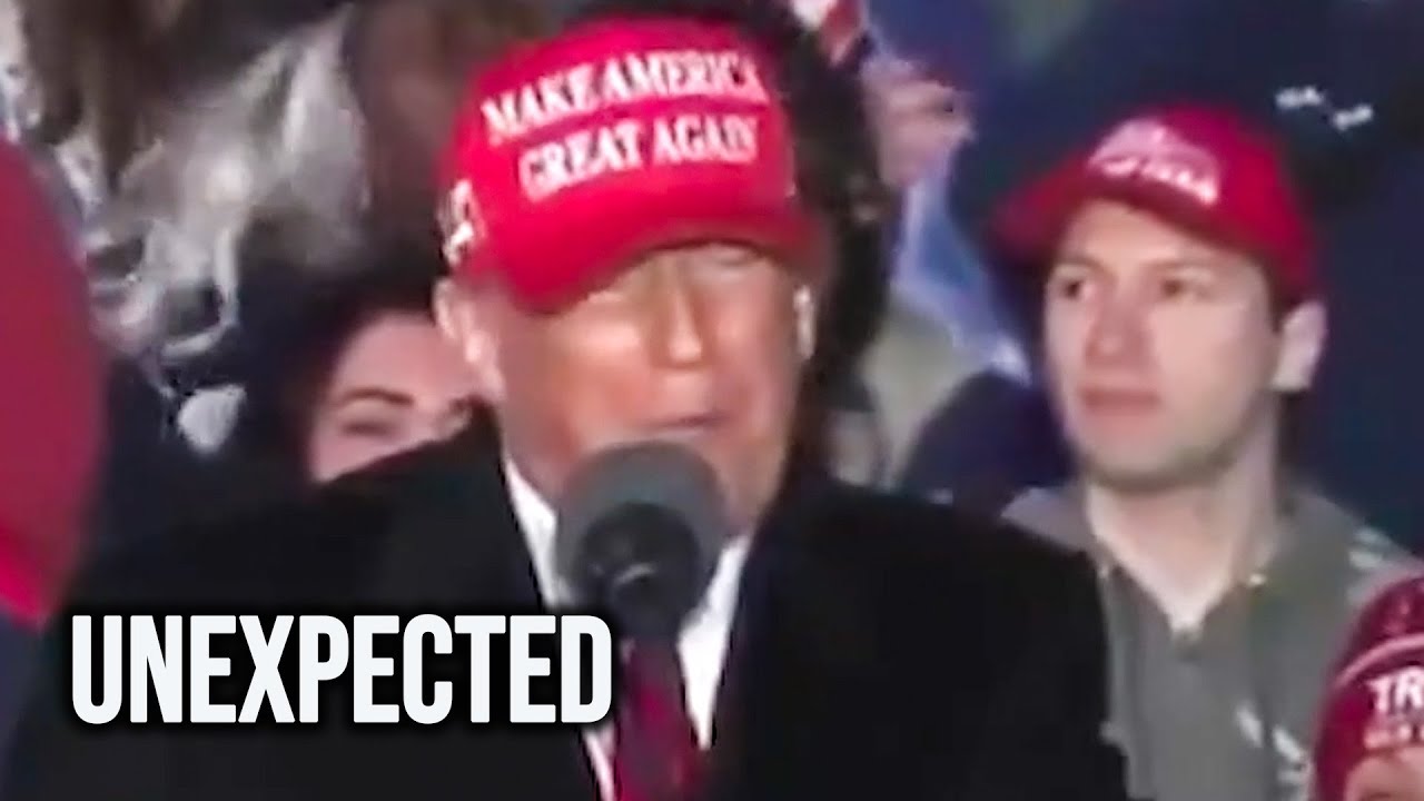 MAGA Supporters STUN Trump With Unexpected Chant At Rally #TDR - YouTube