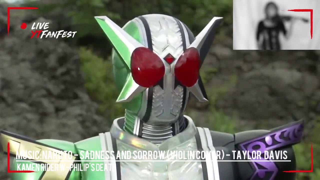 Kamen Rider W-Philip Death + Sad Song - YouTube