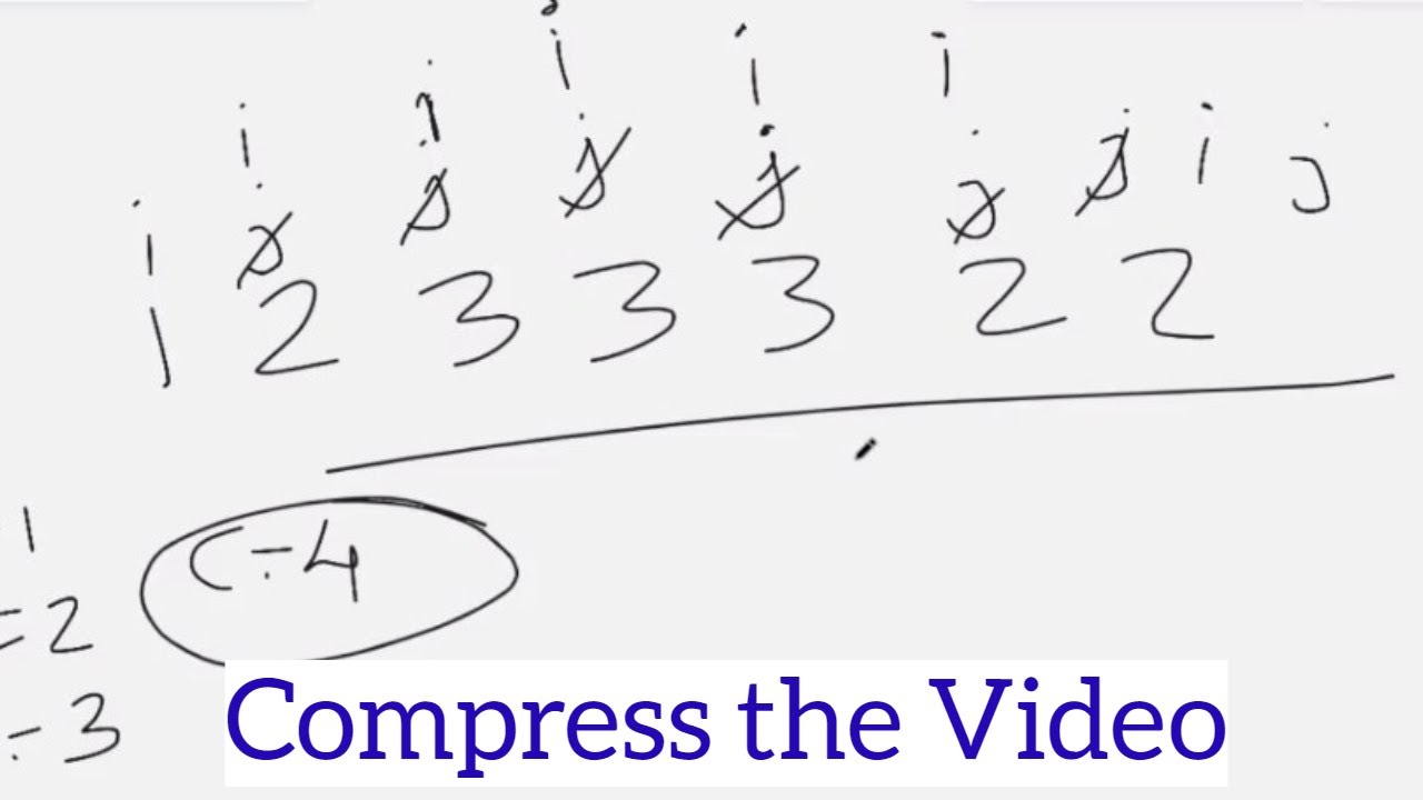 Compress the Video Codechef Solution in Hindi | Starters 39 COMPRESSVD - YouTube