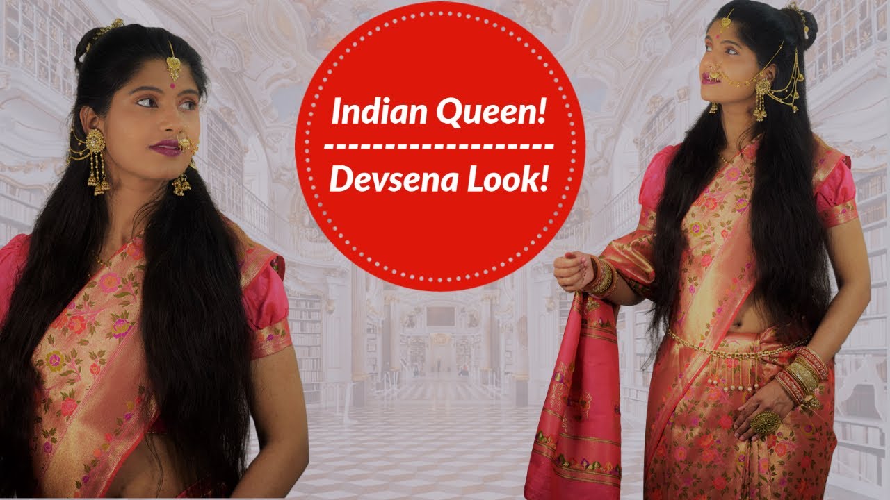 Indian Queen Or Devsena Look You Must Try For Your Haldi Mehendi ...