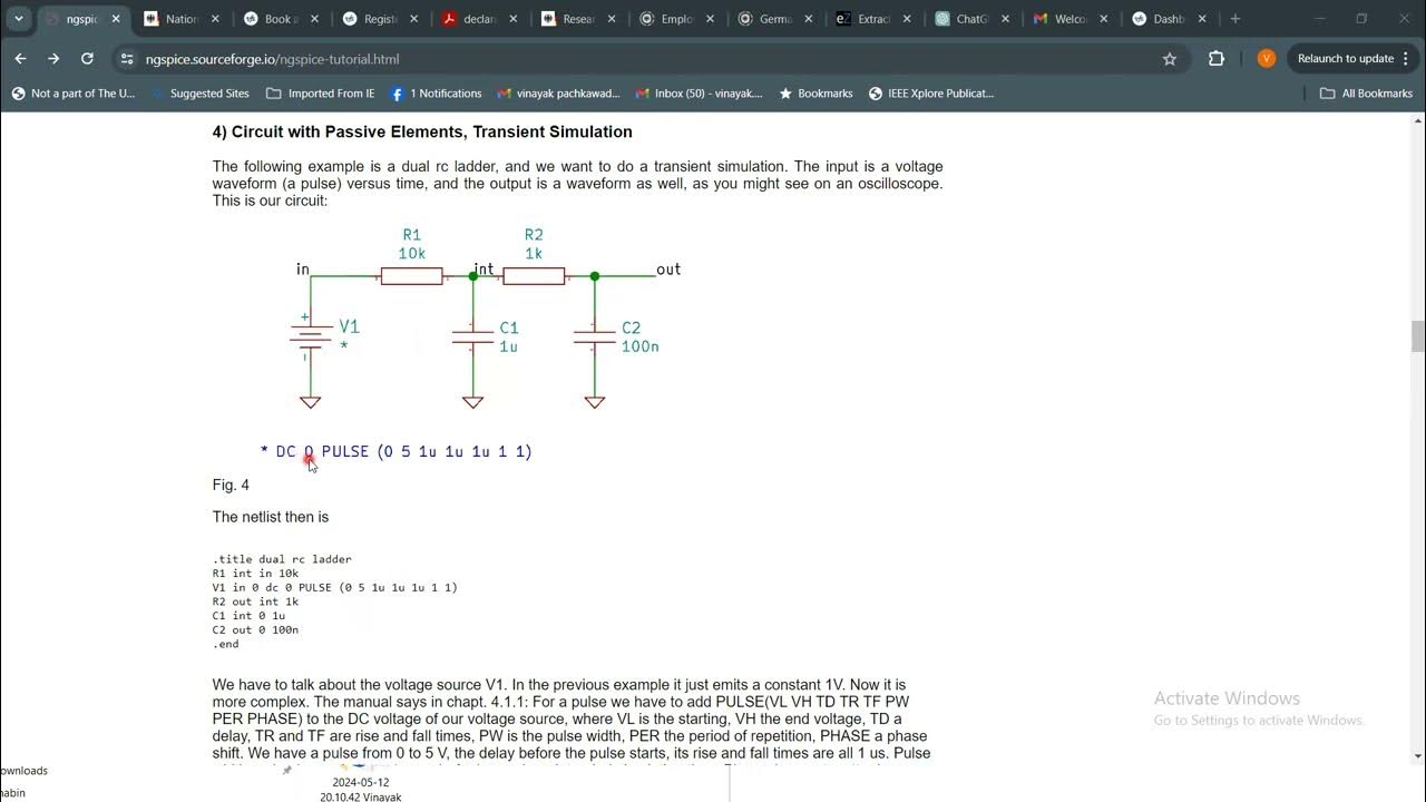 NGSPICE: Advanced Circuit Simulation Techniques - YouTube