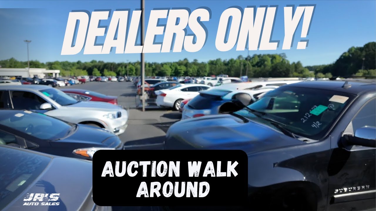 A Day in the Life of a Used Car Dealer: Dealer-Only Auction (Behind the ...