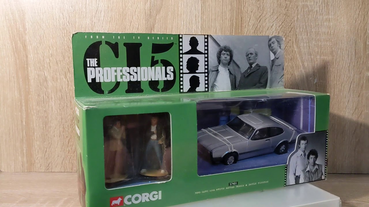 Corgi CI5 The Professionals Ford Capri Diecast Car - YouTube