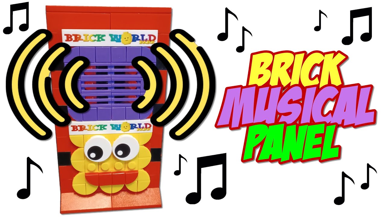 How build a Lego Musical Panel - Sounds Effects - YouTube