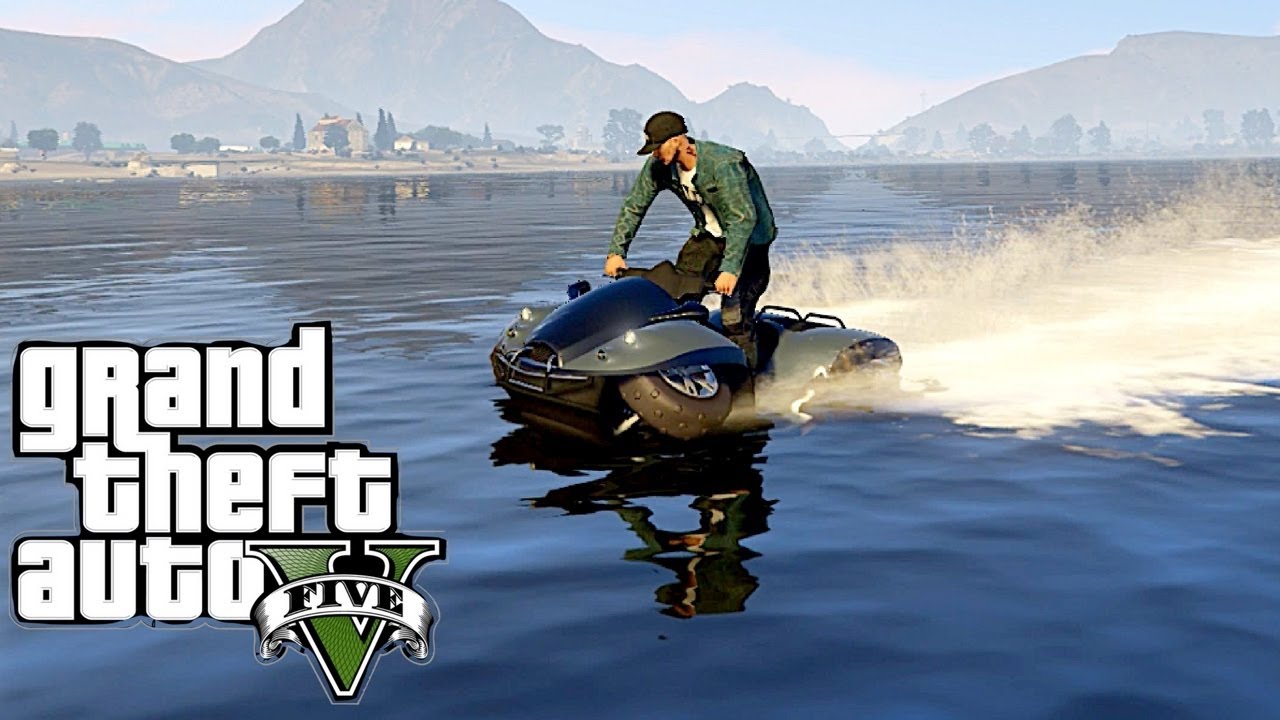 HE HAD A MACHINE GUN! (GTA 5 Dlc) - YouTube