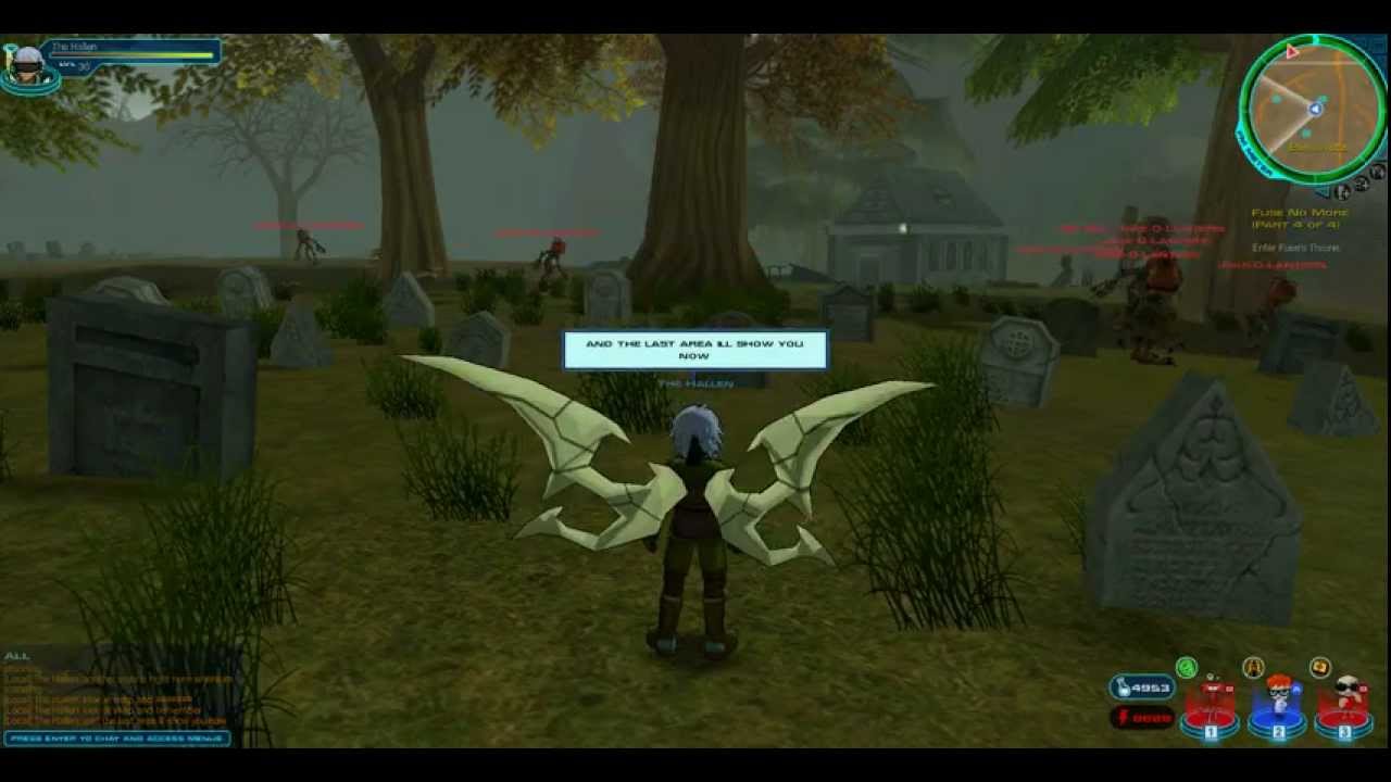 FusionFall UnTamed Chest locations Eternal Vista. - YouTube