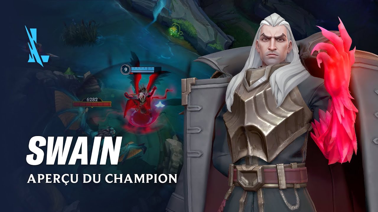 Aperçu de Swain | Gameplay - League of Legends: Wild Rift - YouTube