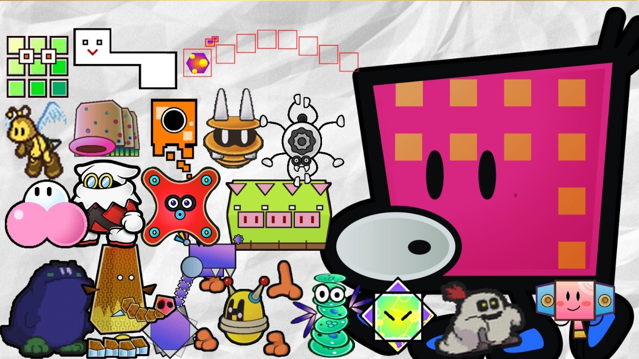 The BIZARRE & FORGOTTEN Enemies of Paper Mario Games - YouTube