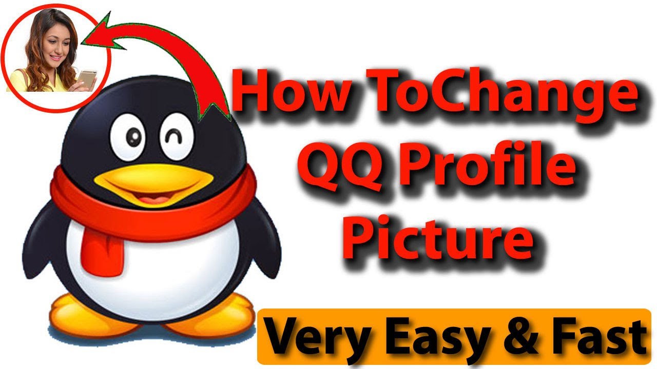 How to Change Profile Picture In QQ || How to change qq profile picture ...