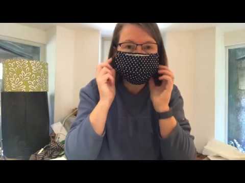 Quick and Easy Face Mask Tutorial - YouTube